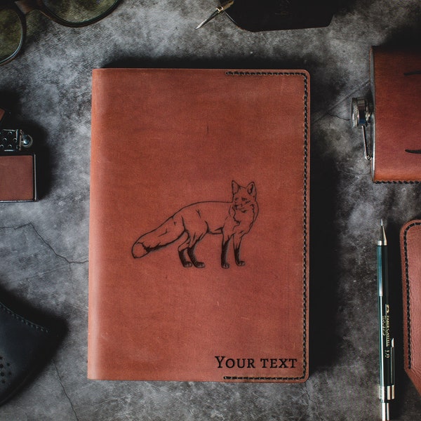 Fox Notebook - Etsy