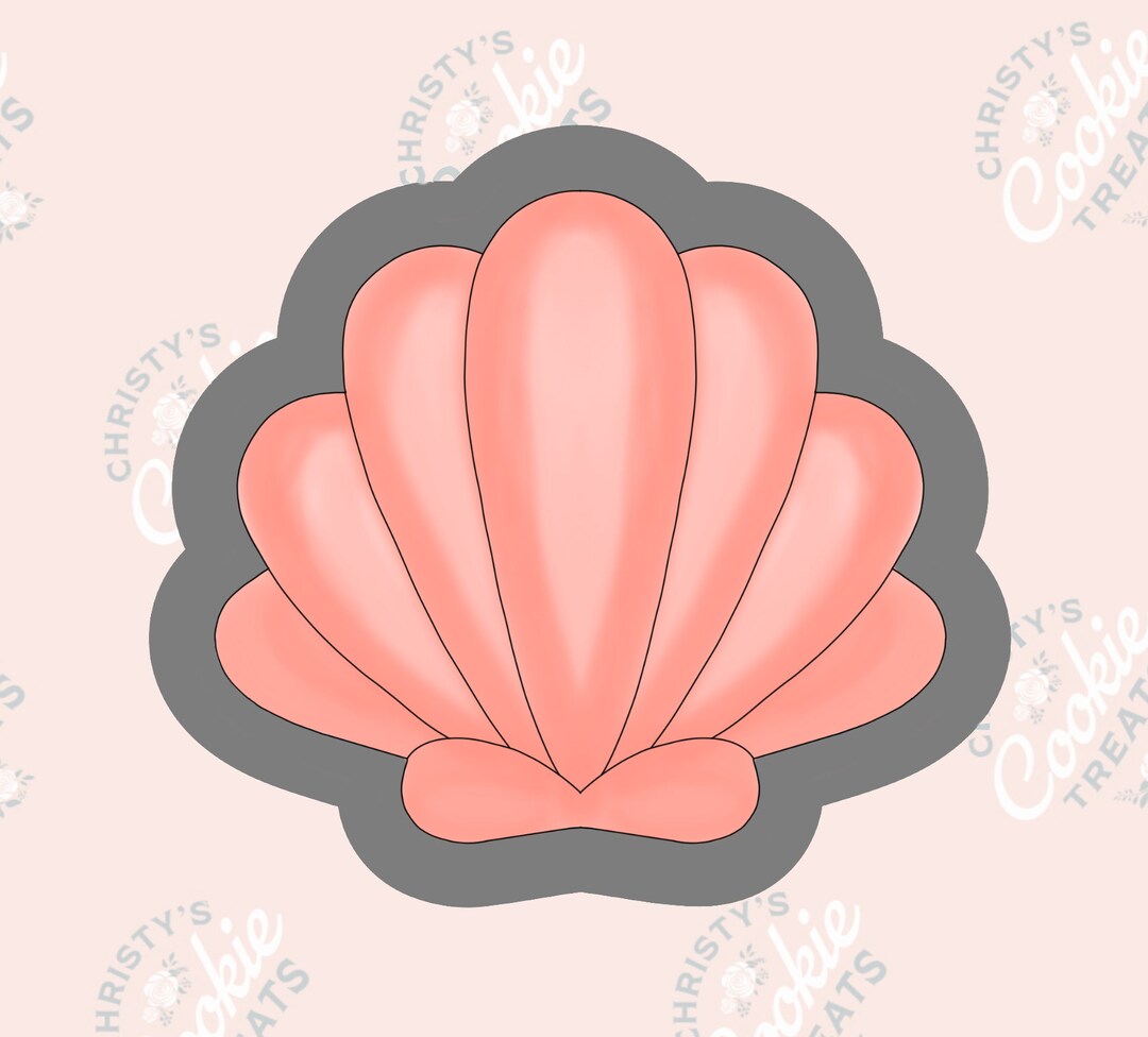 Clam Shell Cookie Cutter - Etsy