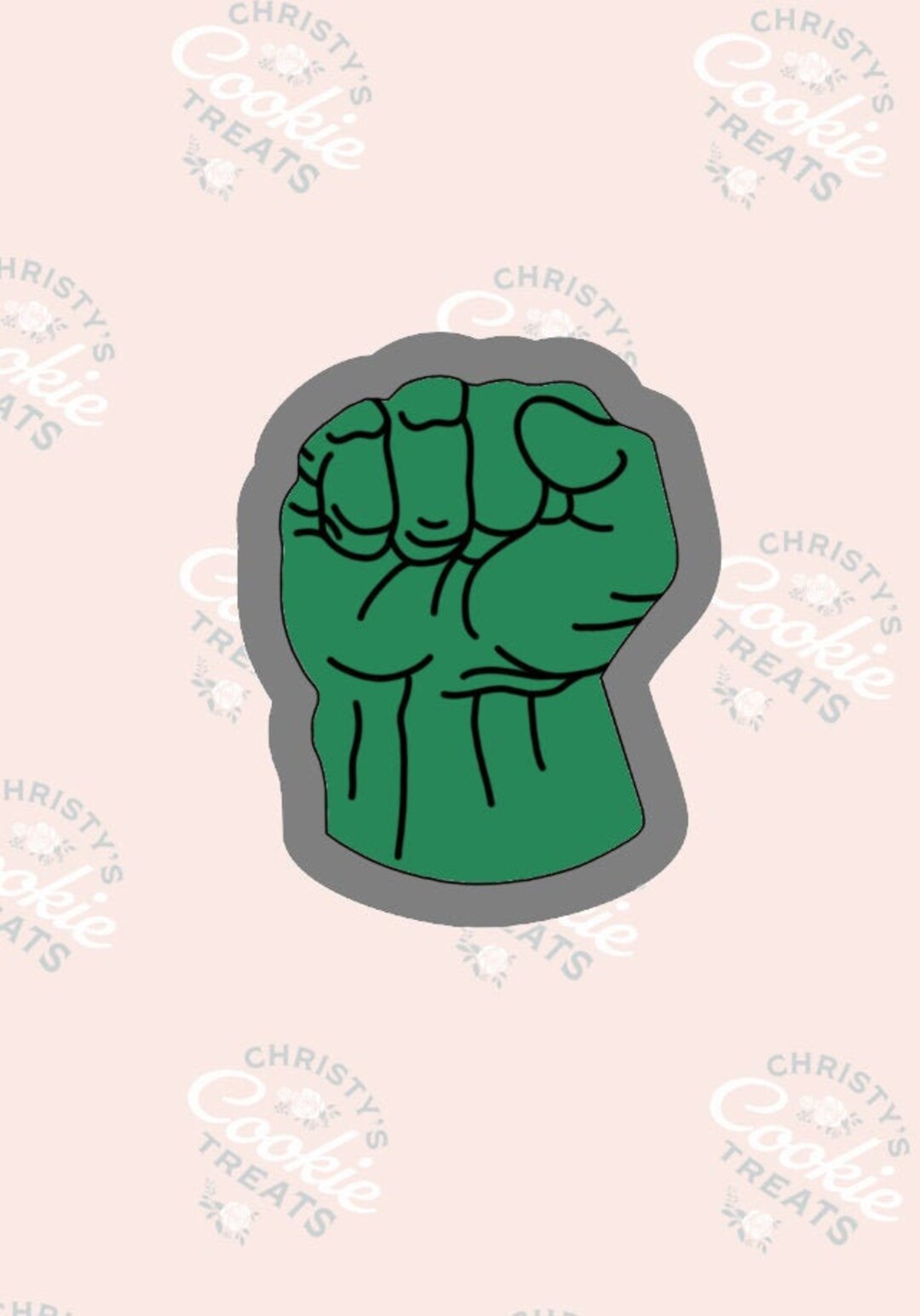 Hulk Fist Cookie Cutter - Etsy