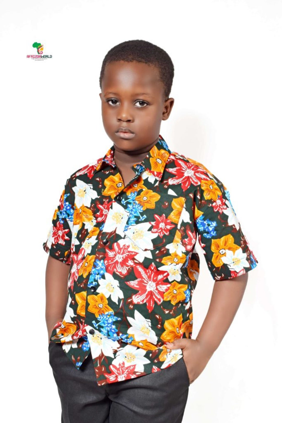 Javier African Print Shirt and Shorts Set - Etsy