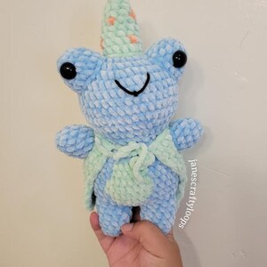 Wizard Frog Crochet Pattern - Frog- Halloween - PDF- Kawaii Frog ...