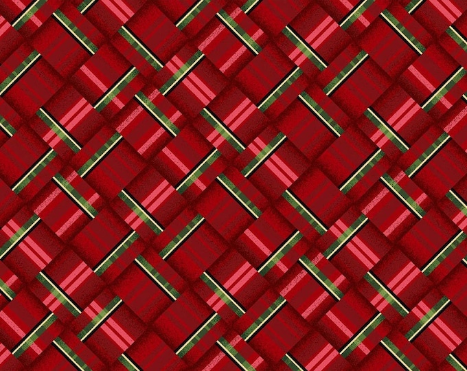 Christmas Fabric Red Gifts and Ribbons 100% Cotton Quilting Fabric - Etsy