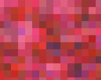 Blue Pixels Fabric Pixel Party / Blue by Willowlanetextiles Geeky Nerdy ...