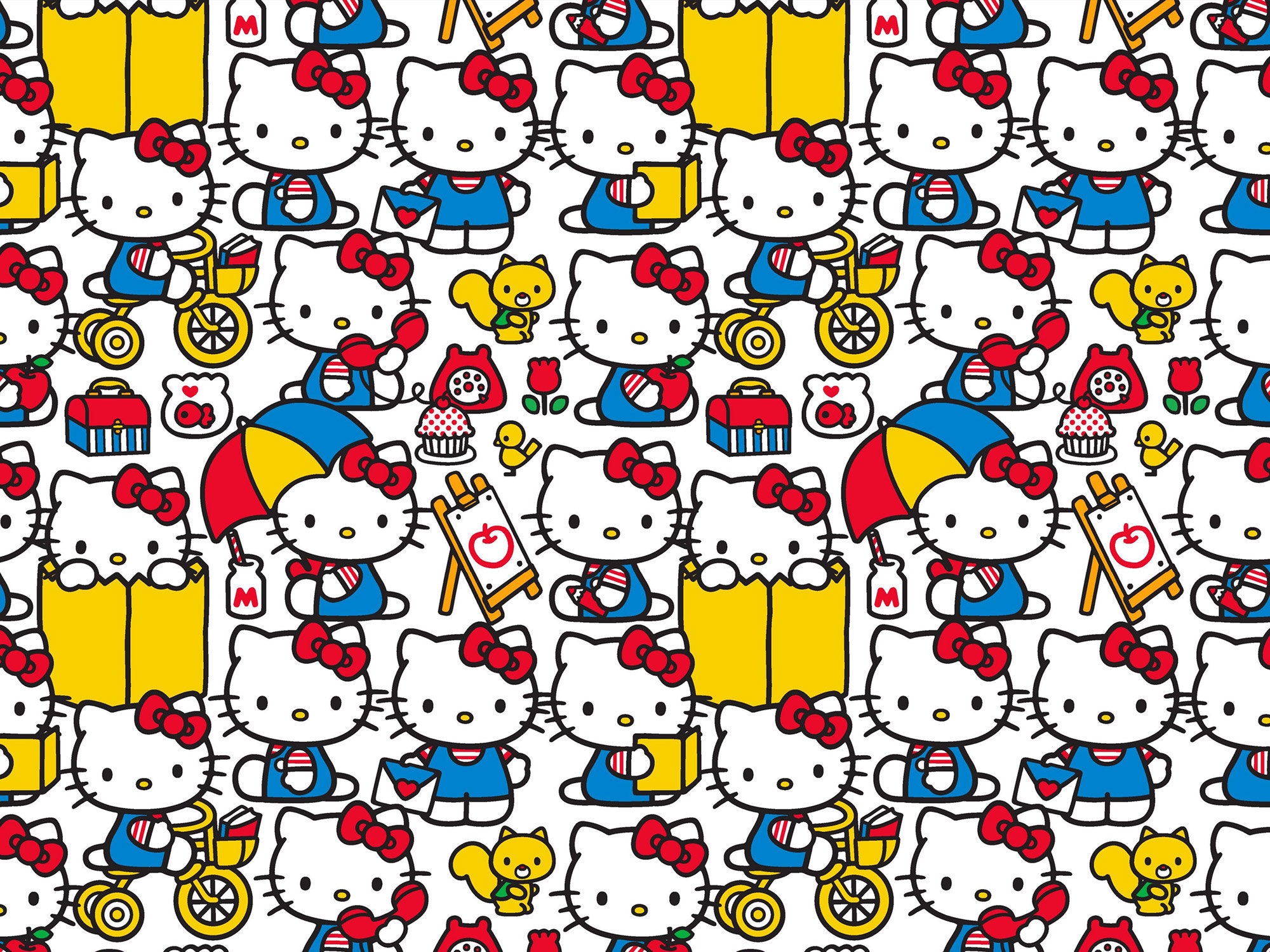 Hello Kitty Sticker Bomb