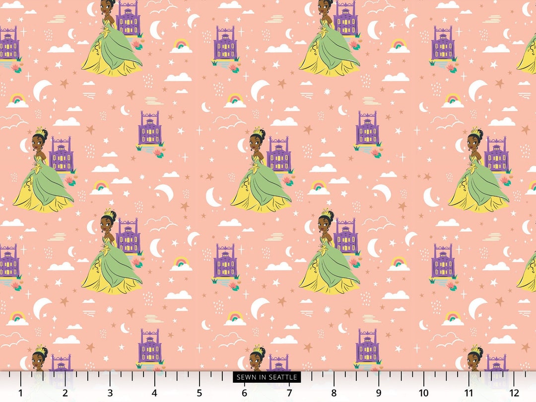 Disney Princess Fabric -- Princess Tiana From Disney's the Princess and ...