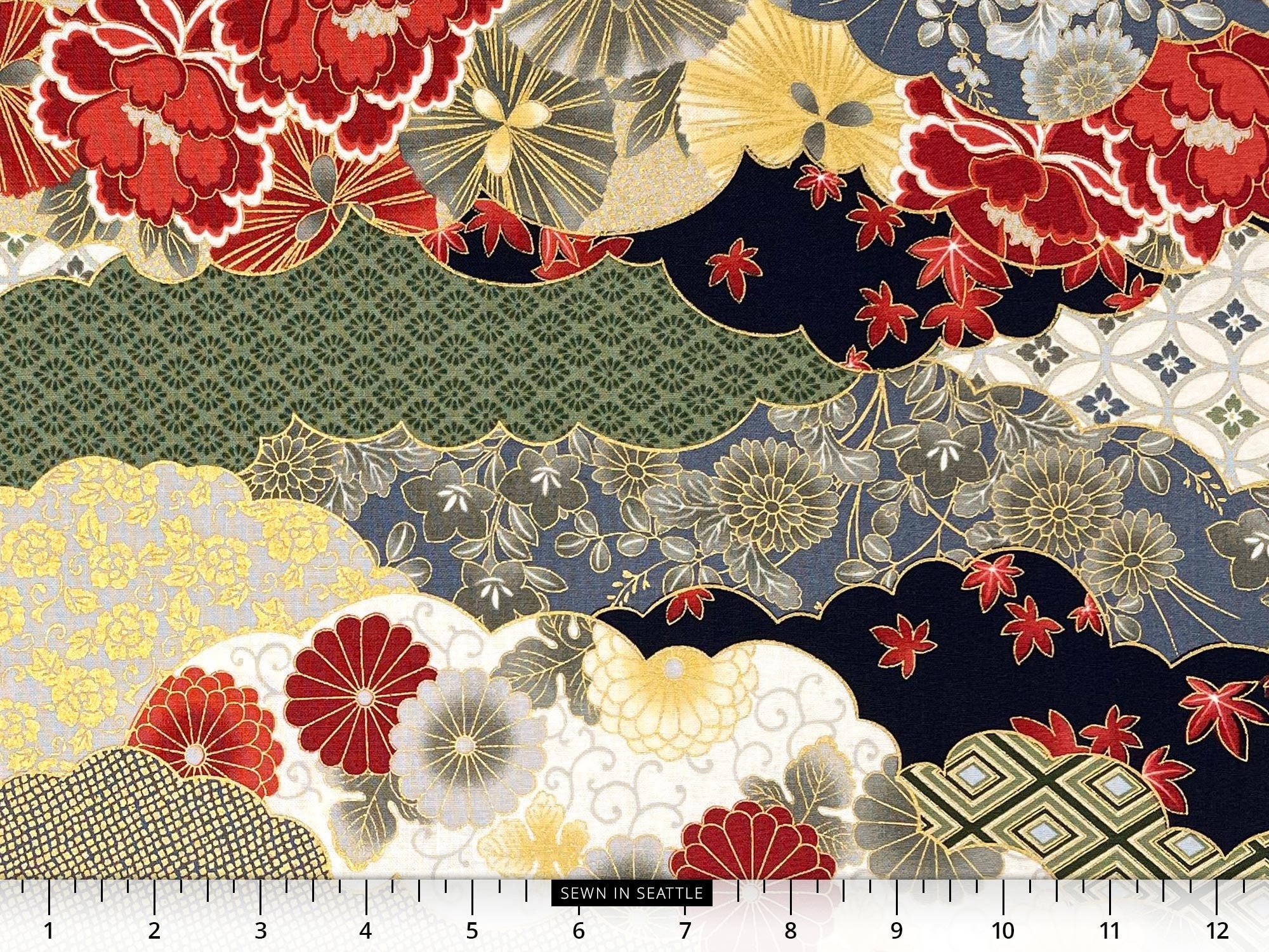 Traditional Japanese Kimono Patterns
