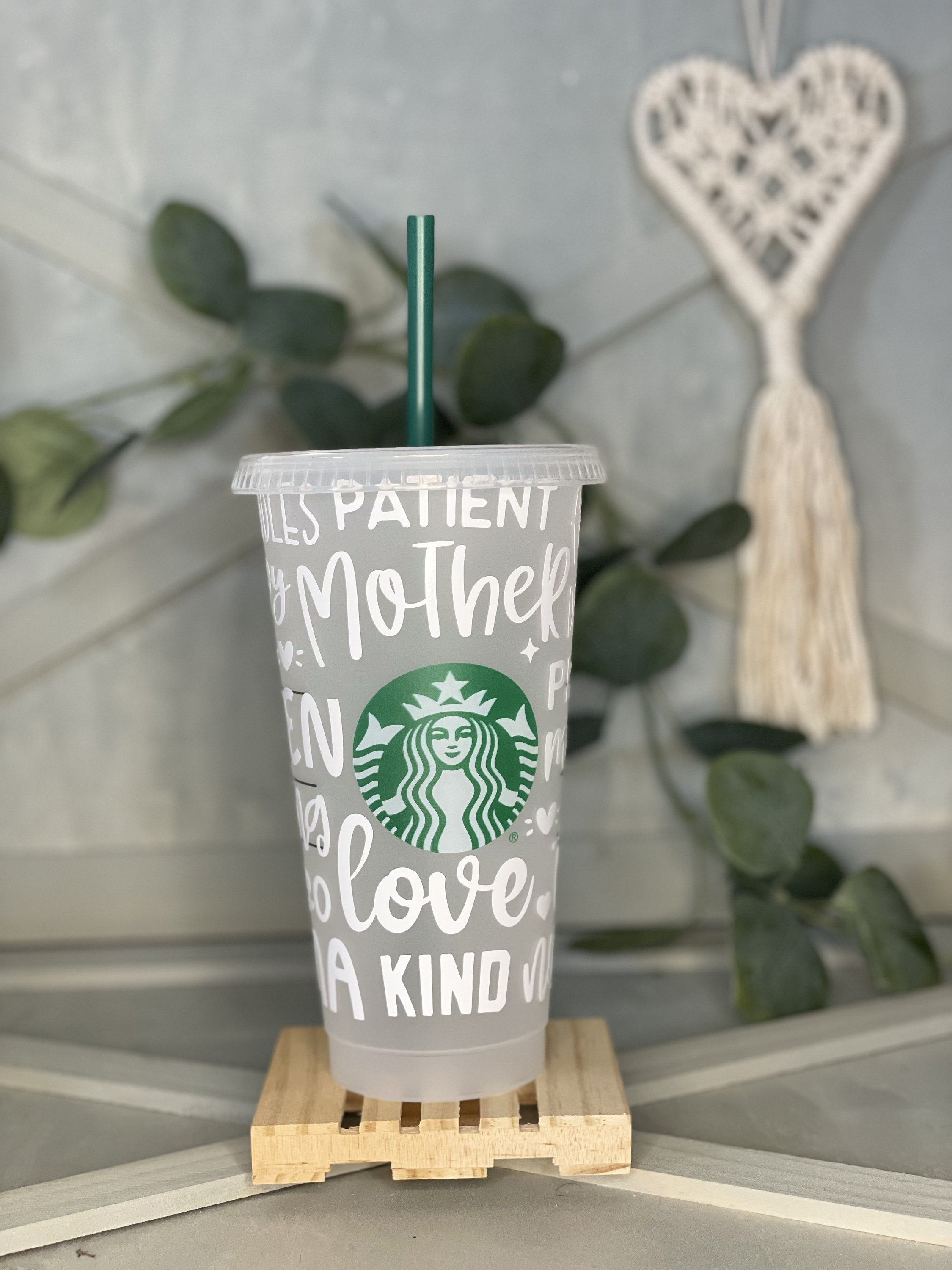 Moms Starbucks Cold Cup | Reusable Starbucks Coffee Cup | Mother’s Day ...