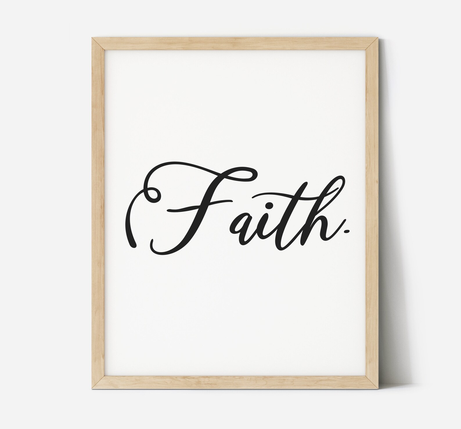 Faith Hope Love, Set of 3 Bible Verse Wall Art, Instant Download ...