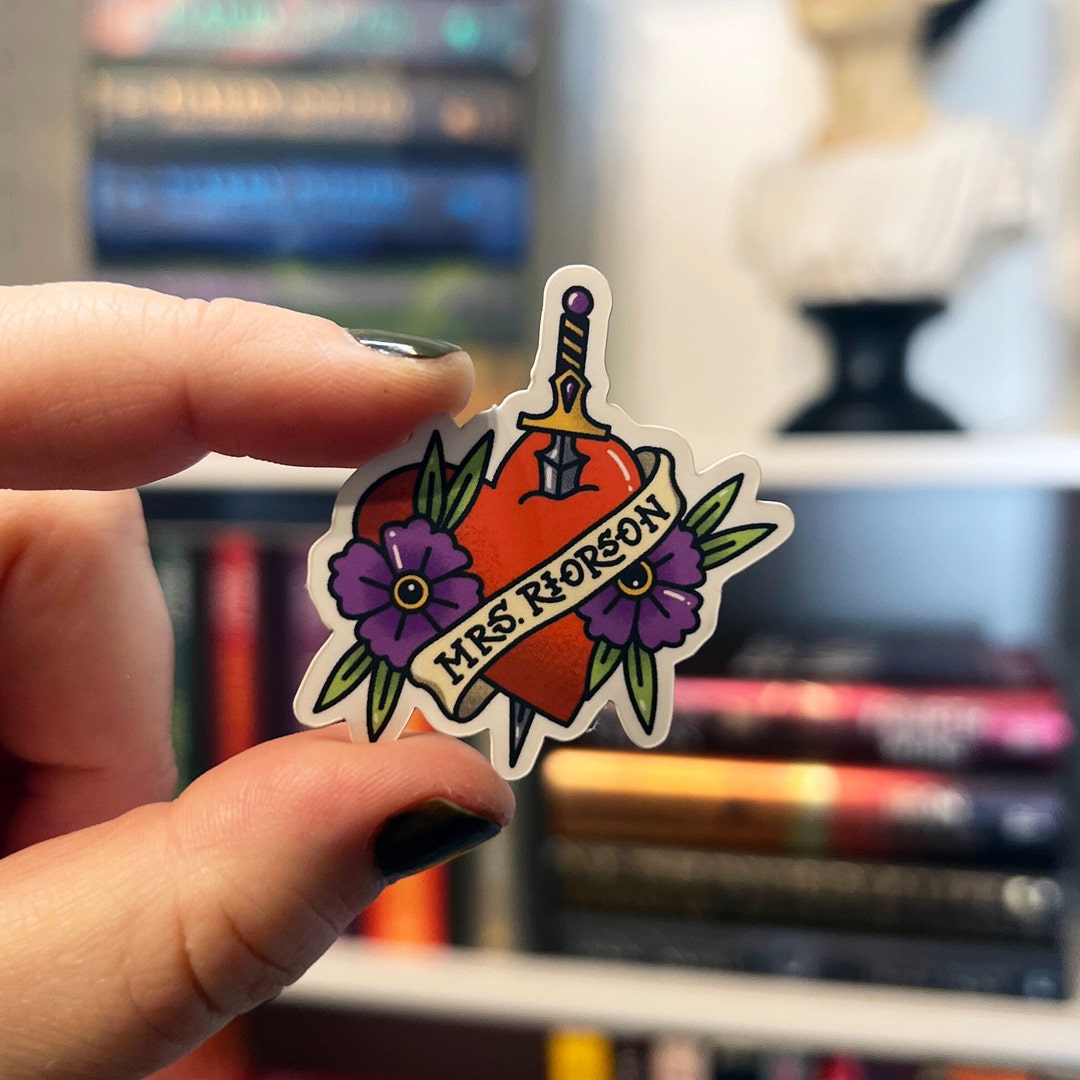 Fourth Wing Sticker | Iron Flame Sticker | Xaden Riorson | Waterproof ...