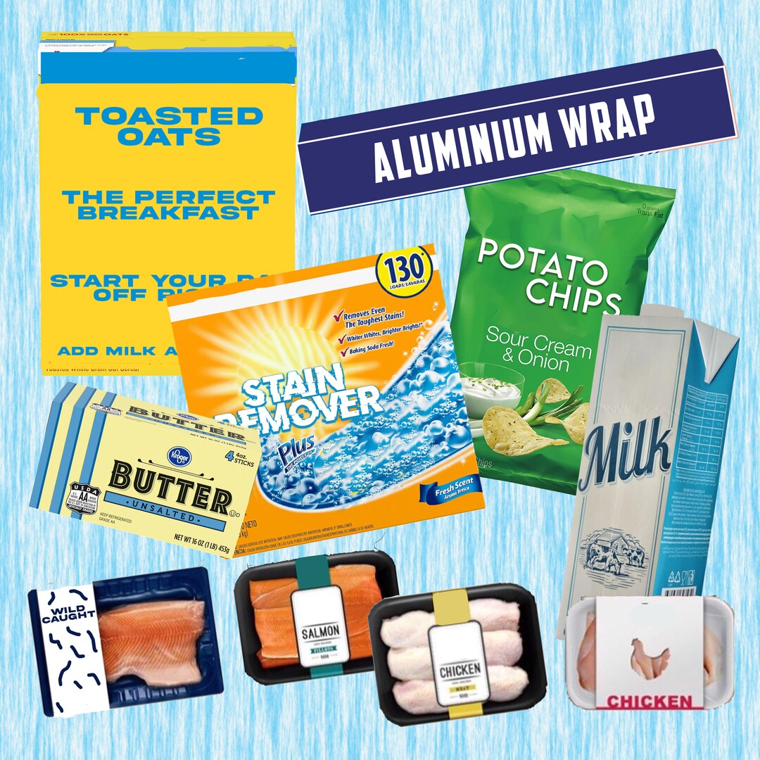 Printable 1:3 Miniature Scale Grocery Pack | Doll Toys | Doll Food ...