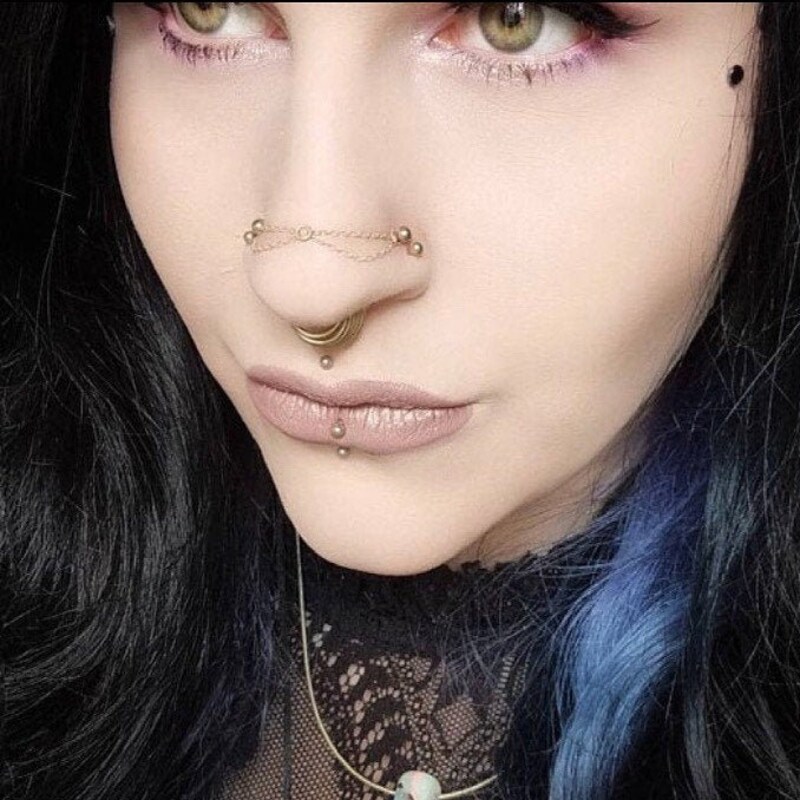 Nose Bridge Jewelry - Etsy