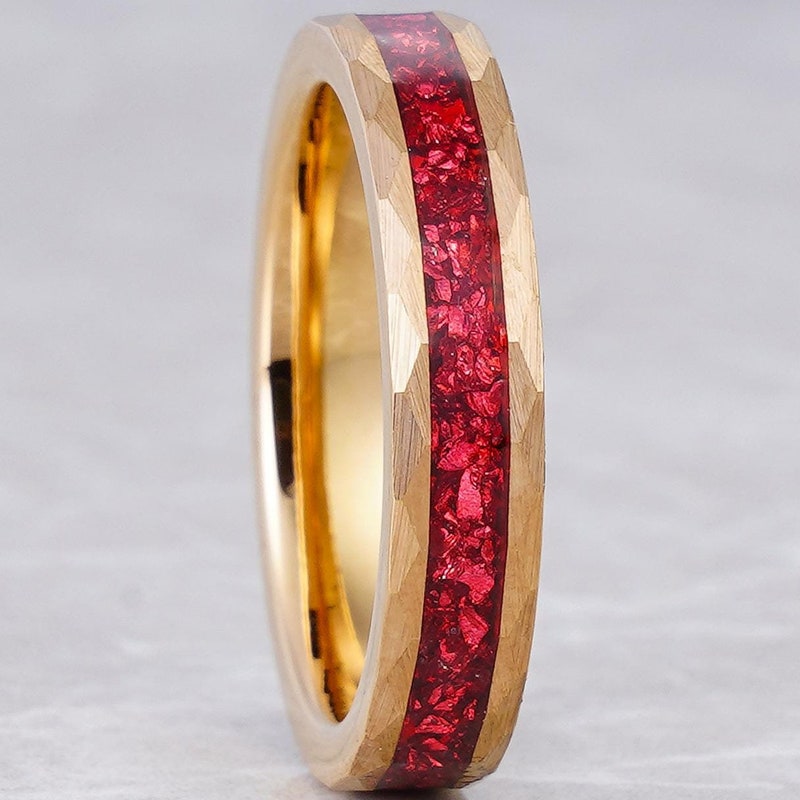 Tungsten Ruby Ring - Etsy
