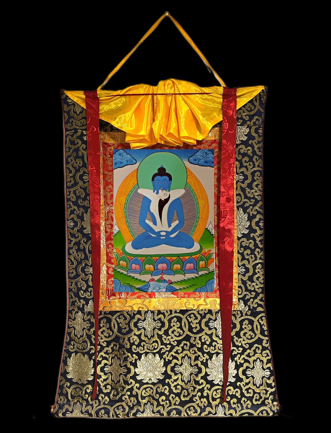 Original Hand Painted Tibetan Thangka Thanka Painting Buddhism ...