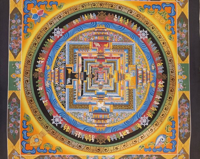 Chakpur Sand Mandala Design and Art Meditation Copper Tool - Etsy
