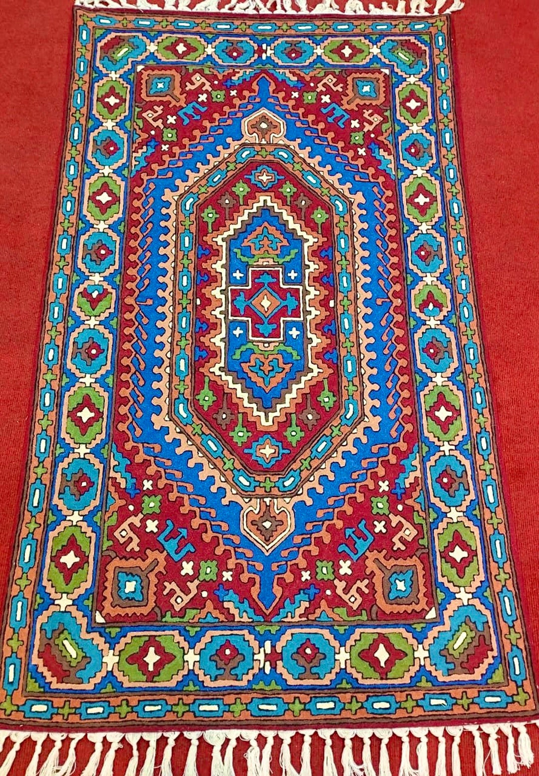 Genuine Hand Made 152cm X 91cm Hand Woven Knotted High Quality 100% ...