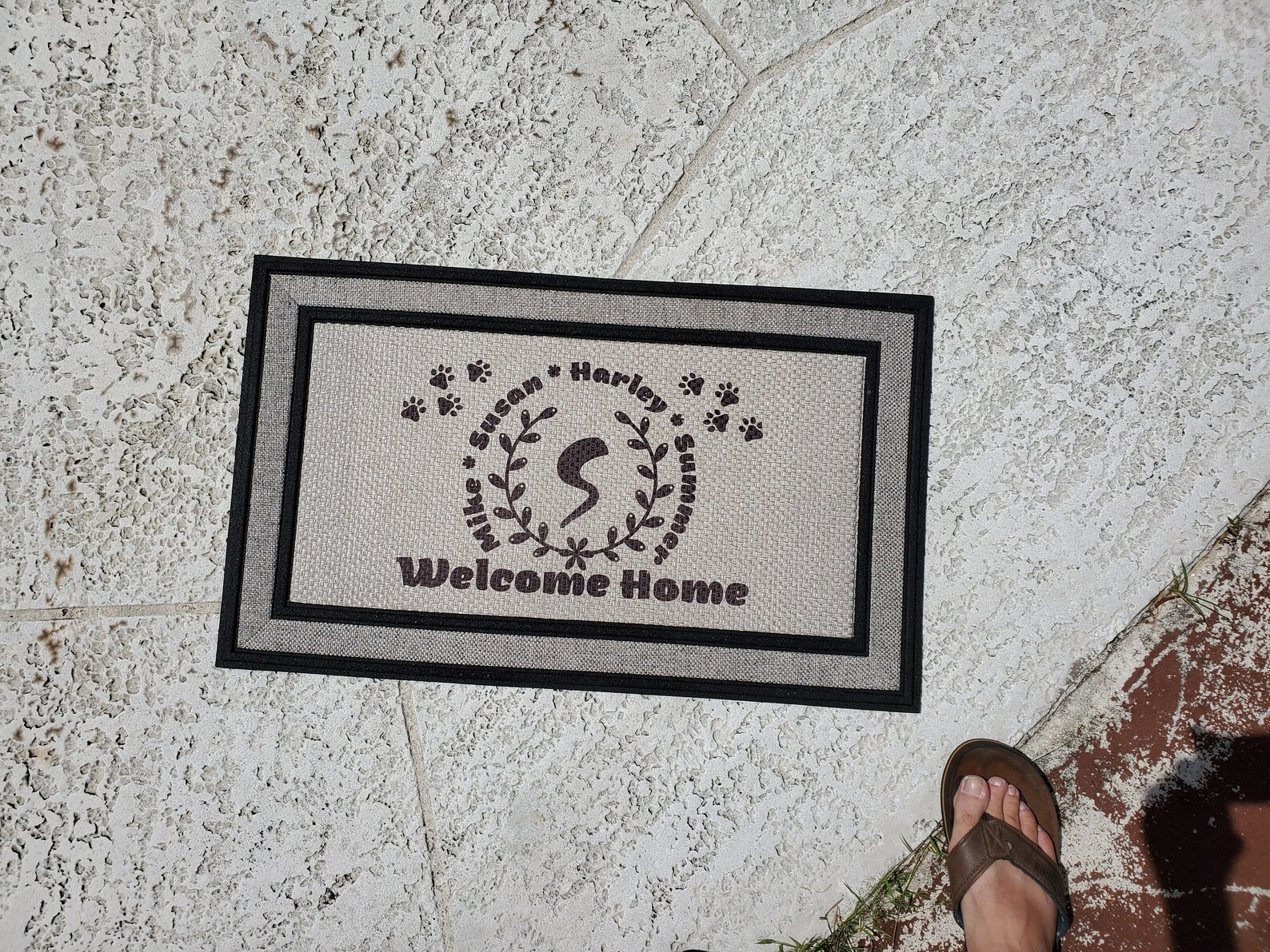 Custom Door Mat Grace & the 2nd Amendment Door Mat - Etsy