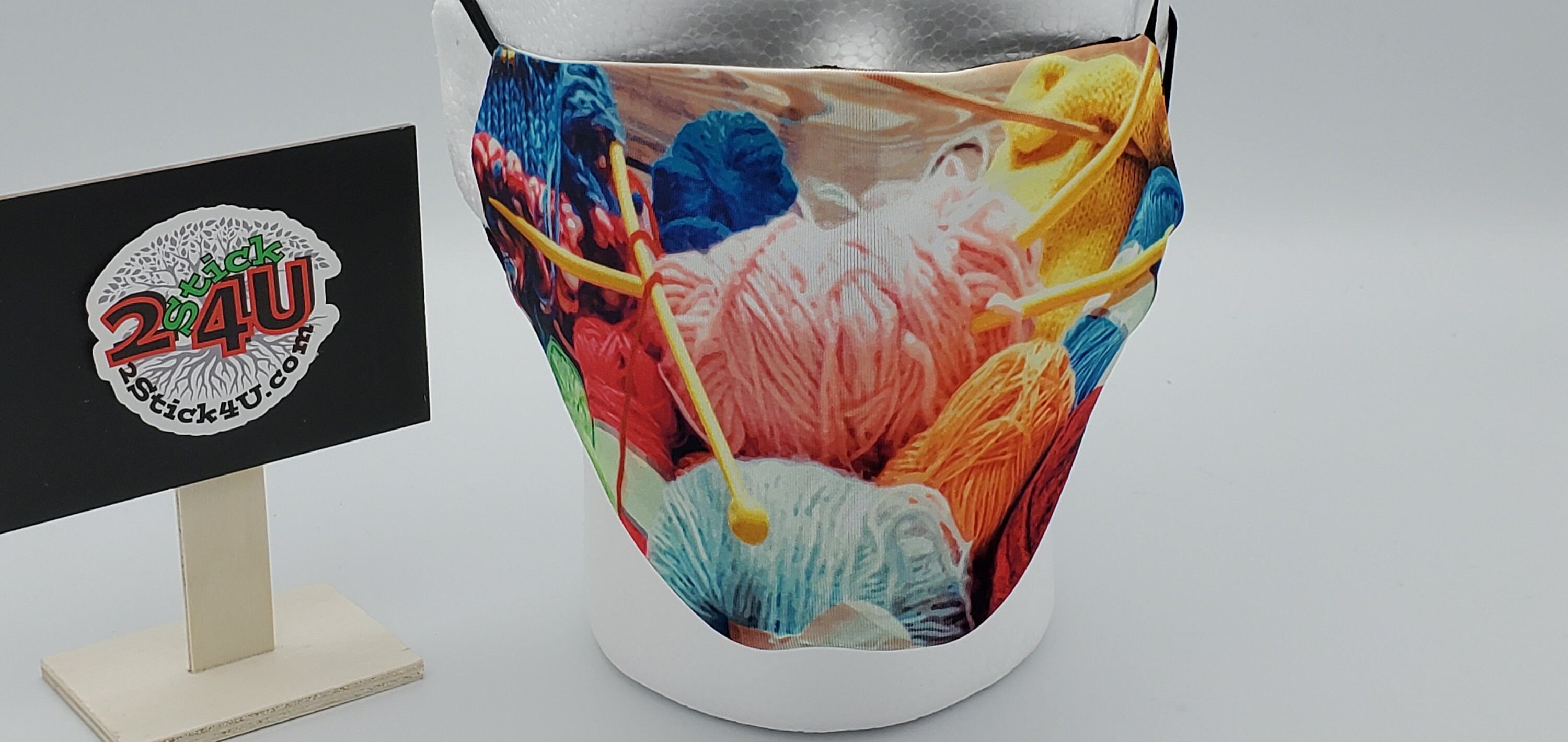 Yarn Mask Can Be Custom With Your Name 2 layer pocket mask | Etsy