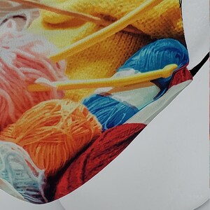 Yarn Mask Can Be Custom With Your Name 2 Layer Pocket Mask - Etsy