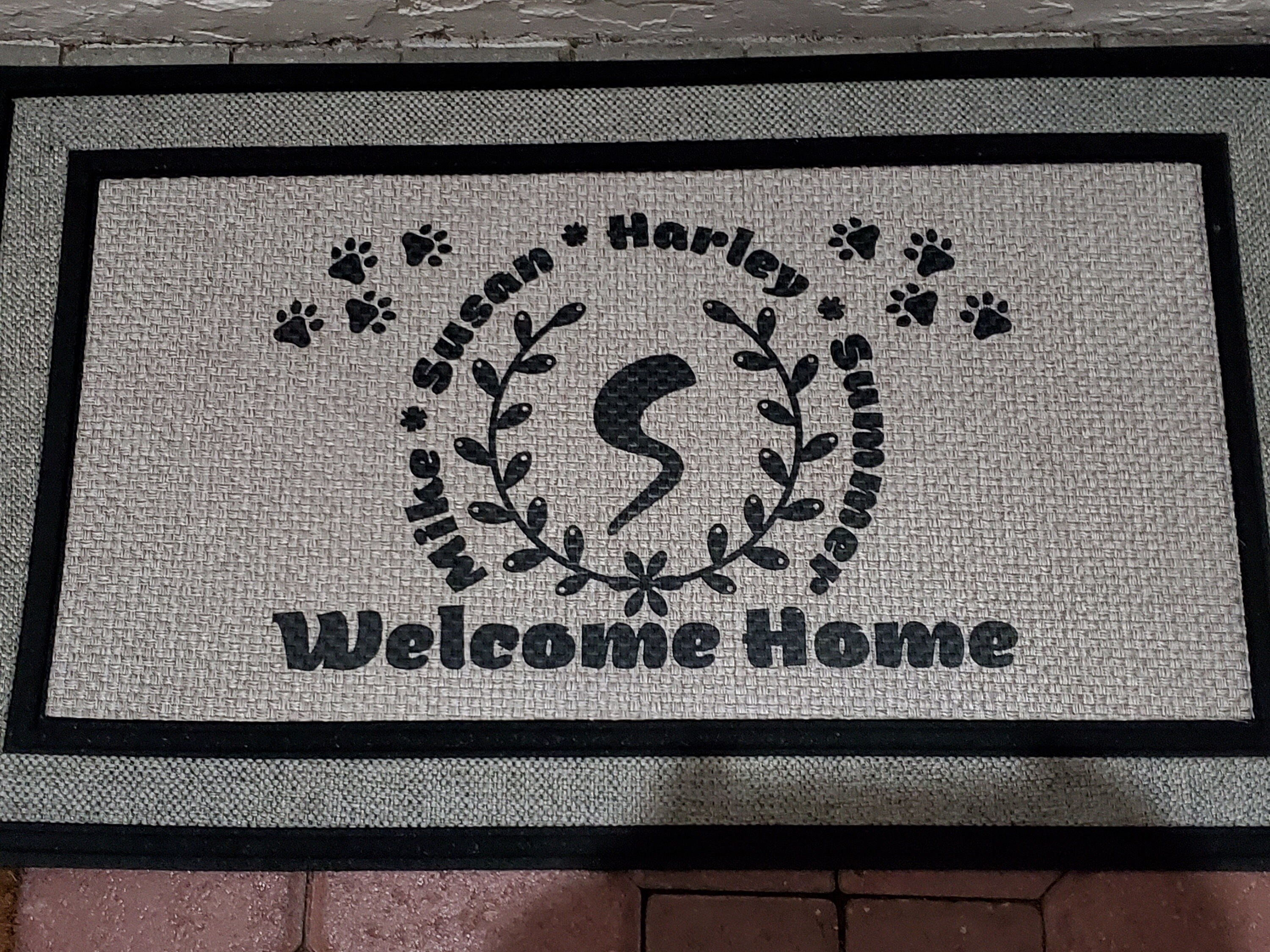 Custom Door Mat Grace & the 2nd Amendment Door Mat - Etsy