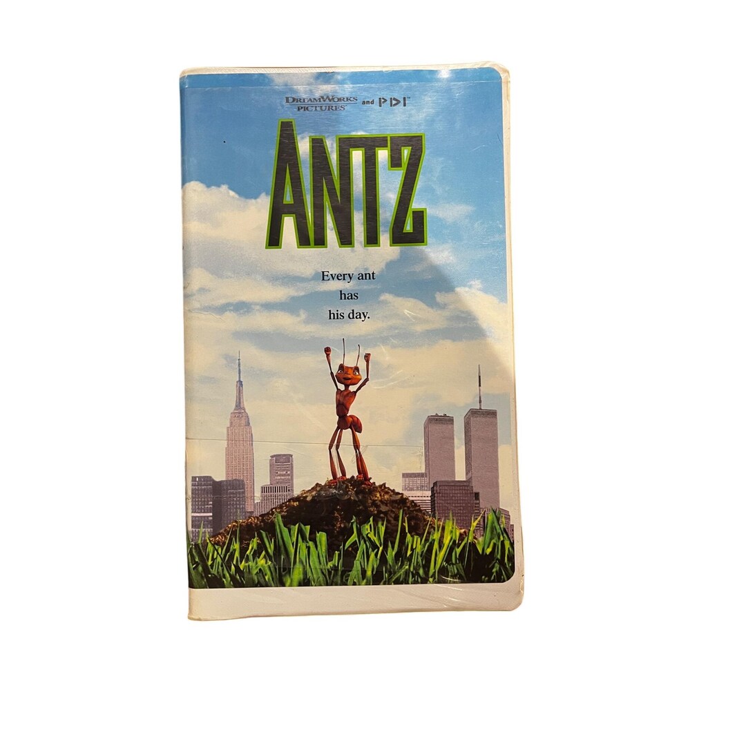 Antz VHS Tape 1999 Dreamworks Family Animation Classic With Clamshell ...
