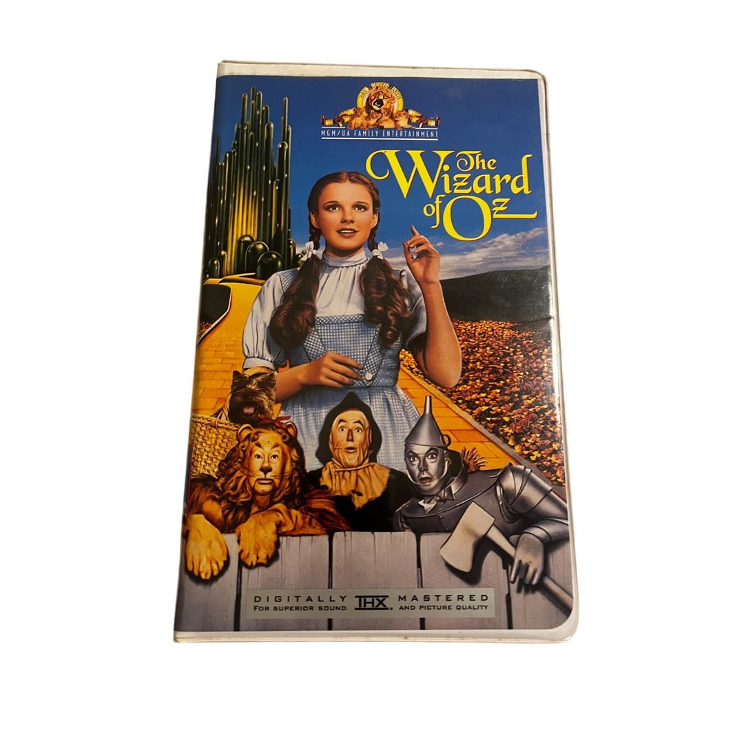 The Wizard of Oz VHS Tape Vintage Movie Classic - Etsy