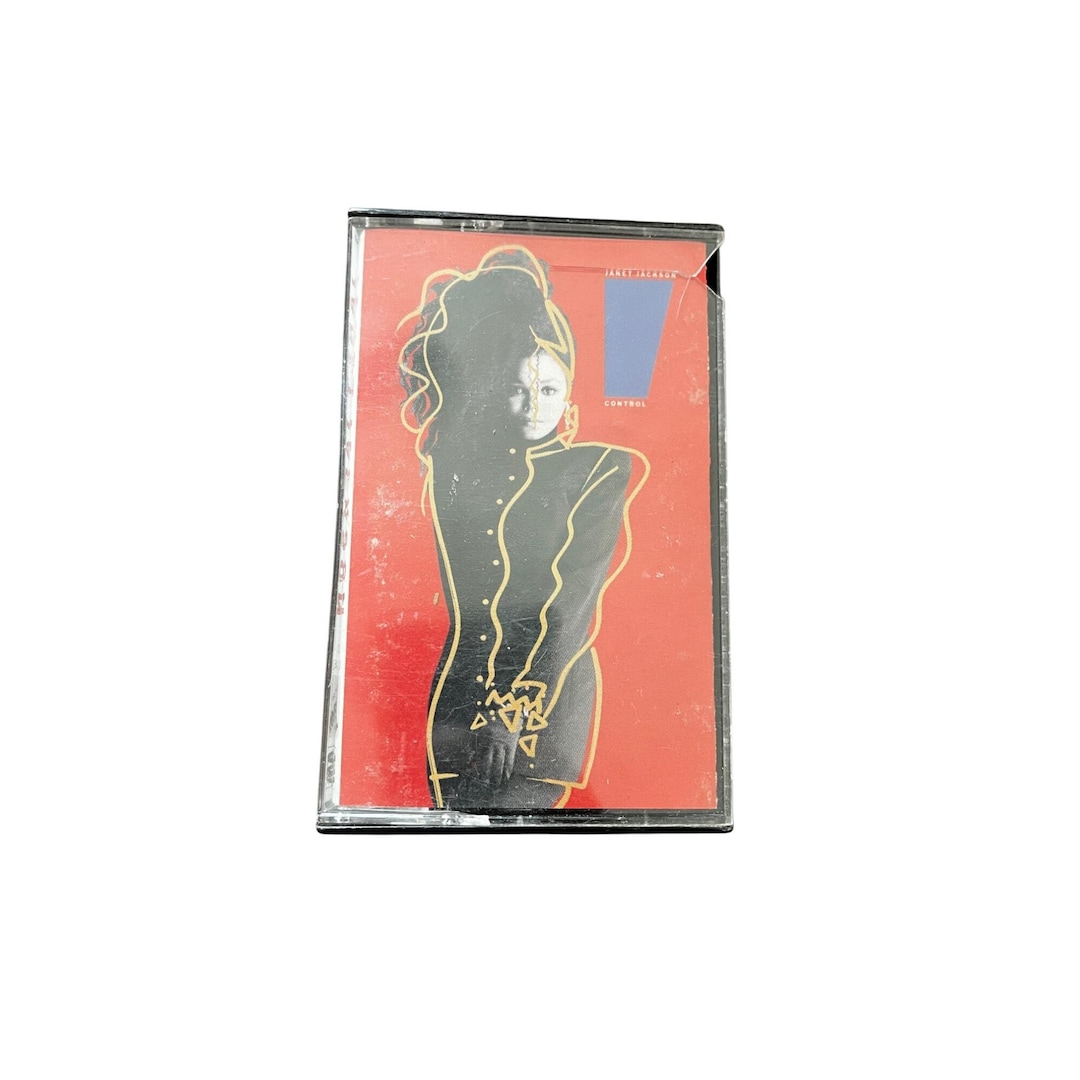 Janet Jackson Control 1987 Vintage Electronic Funk Soul Cassette Tape ...