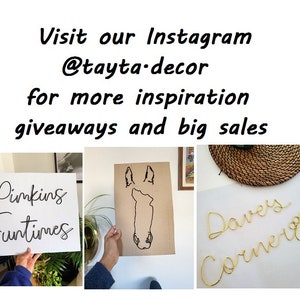 GOOD NIGHT Wire Word / Handmade Sign / Wall Wire Sign / Home Decor ...