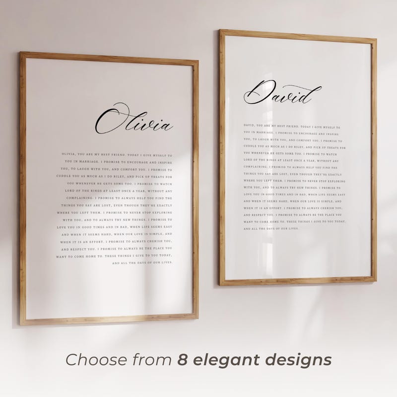 Couple Calligraphy - Etsy