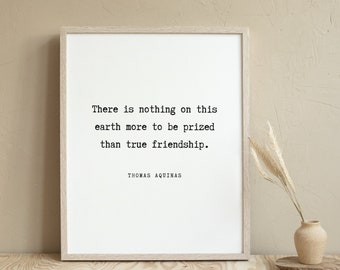 Catholic Saints Quotes Saint Thomas Aquinas Wall Art Print - Etsy