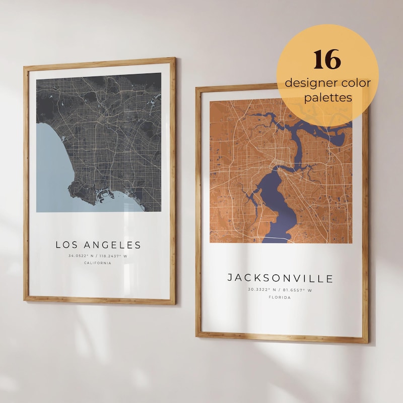 Personalized Map Art - Etsy