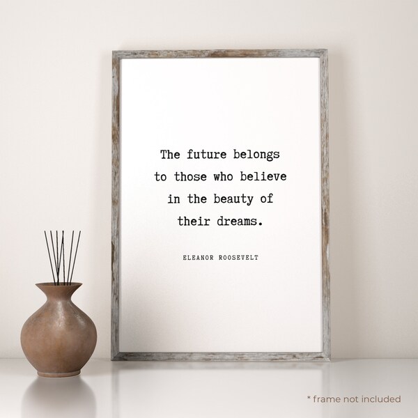 The Future Belongs - Etsy