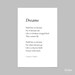 Dreams by Langston Hughes Poem Print Poetry Print Gift, Literaty Poster ...