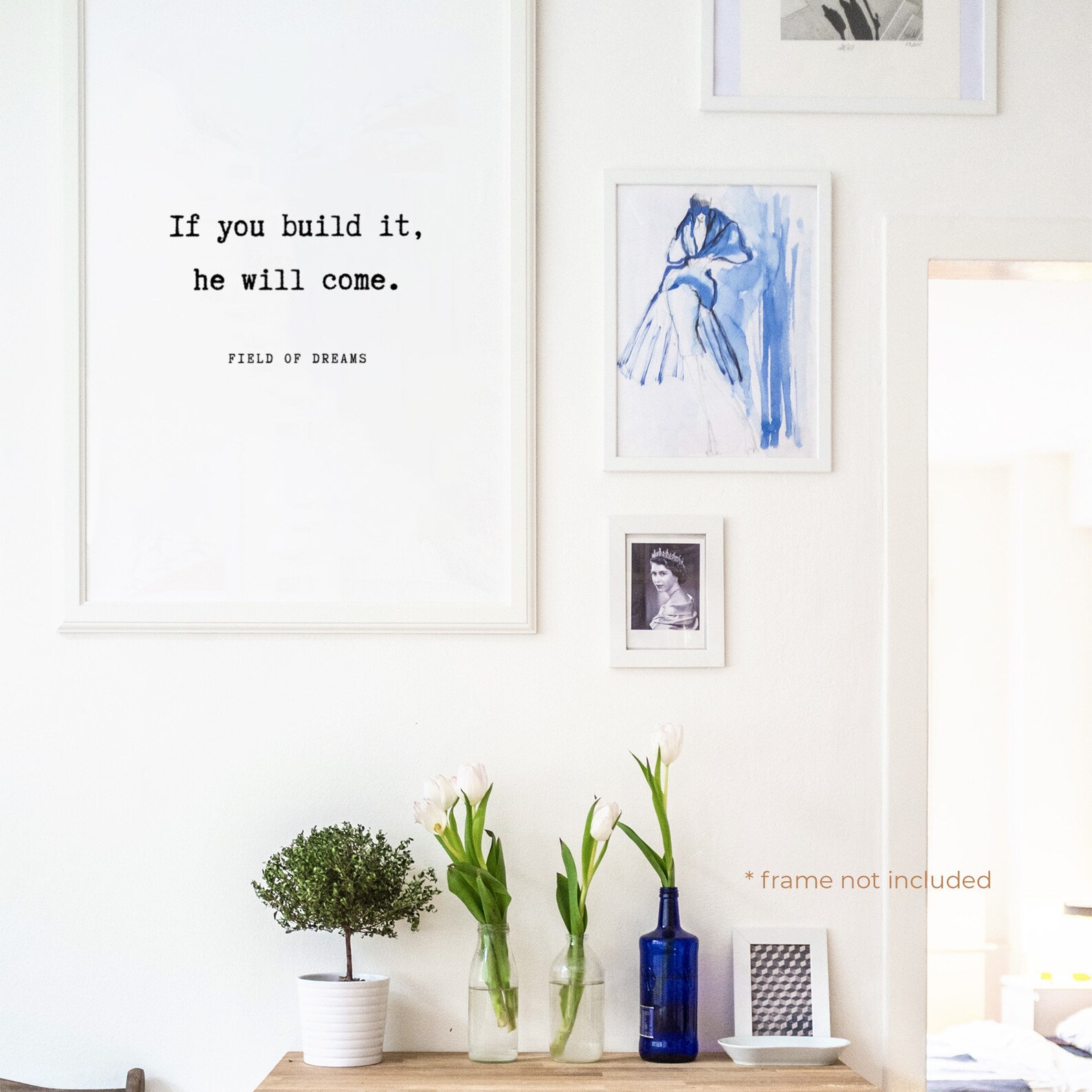 Field of Dreams If You Build It He Will Quote Print Movie | Etsy