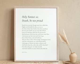 John Donne Poster - Etsy