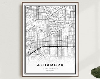 Alhambra California | Etsy