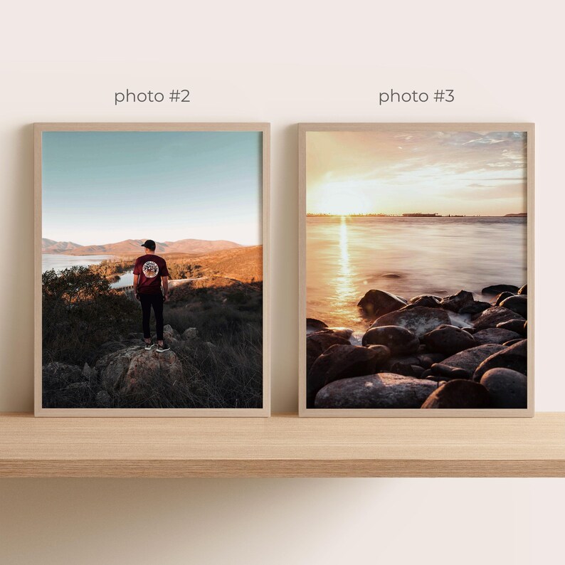Chula Vista Wall Art Set of 6, California Travel Prints, City Map and ...