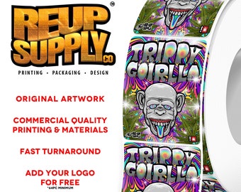 RUNTZ Cannabis Strain Artwork HD Labels by Reupsupply - Etsy