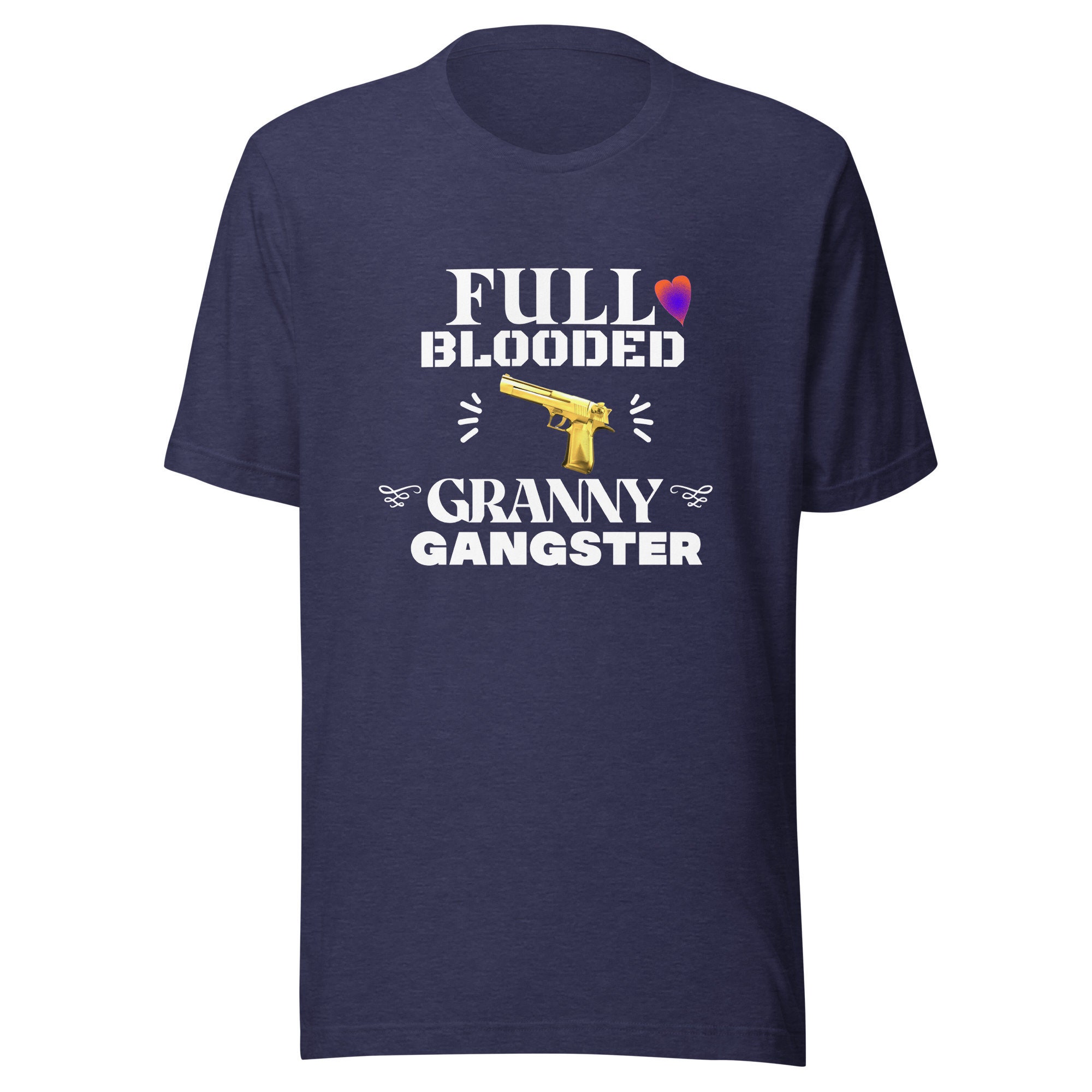 Full Blooded Granny Gangster T-shirt, Granny Shirt, Christmas Gift for ...