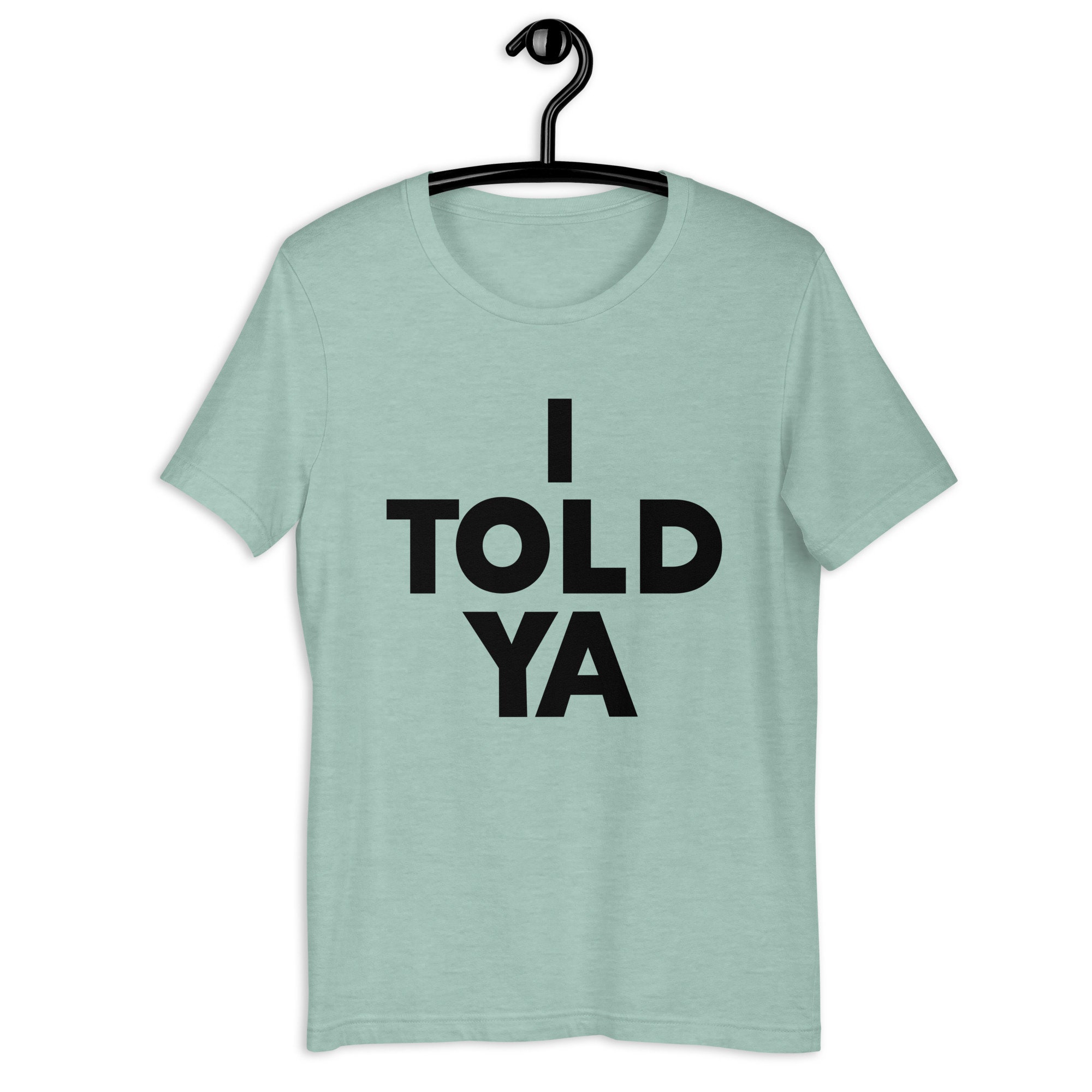 I Told YA Challengers Movie Tee, Zendaya, I TOLD YA Unisex T-shirt, I ...
