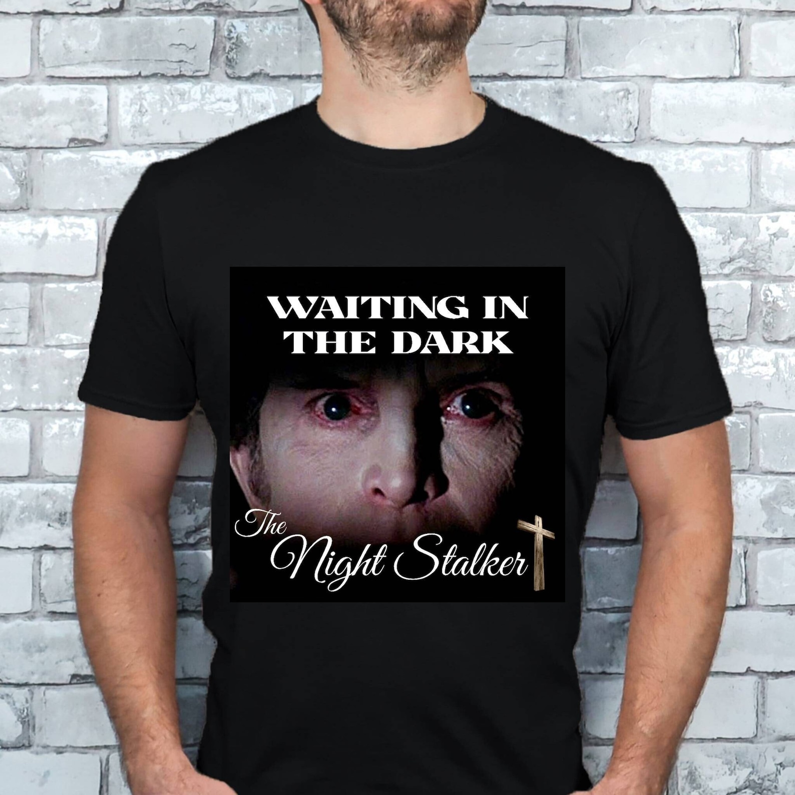Carl Kolchak the Night Stalker Vampire Shirt, Waiting in the Dark T ...