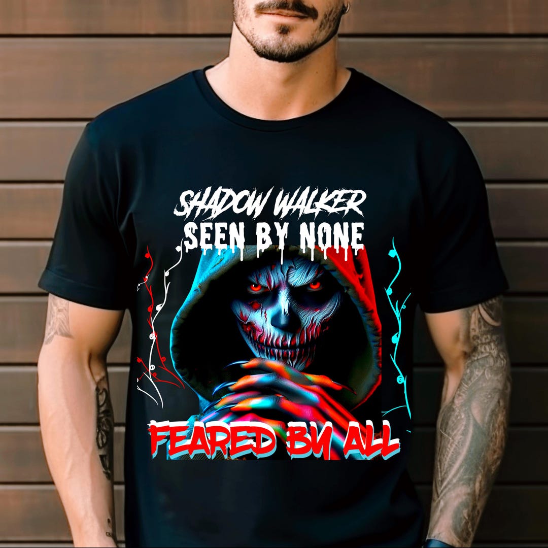 Stalker Shirt, Shadow Walker Stalker Shirt the Night Stalker Barnabas ...