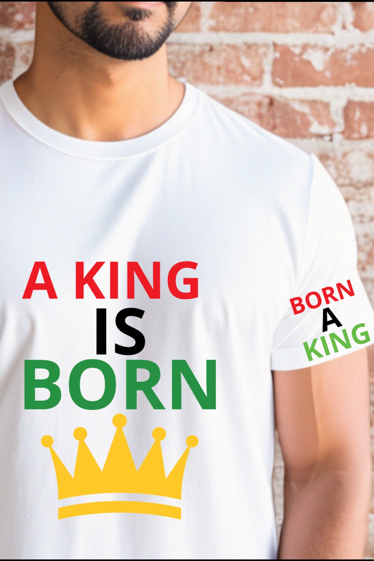 A King is Born Shirt, Birthday King Shirts for Men, King Shirt Gift ...