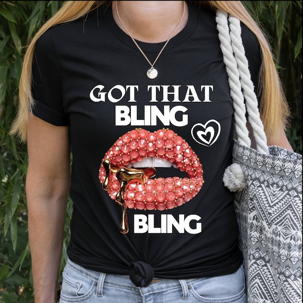 Bling T Shirt - Etsy