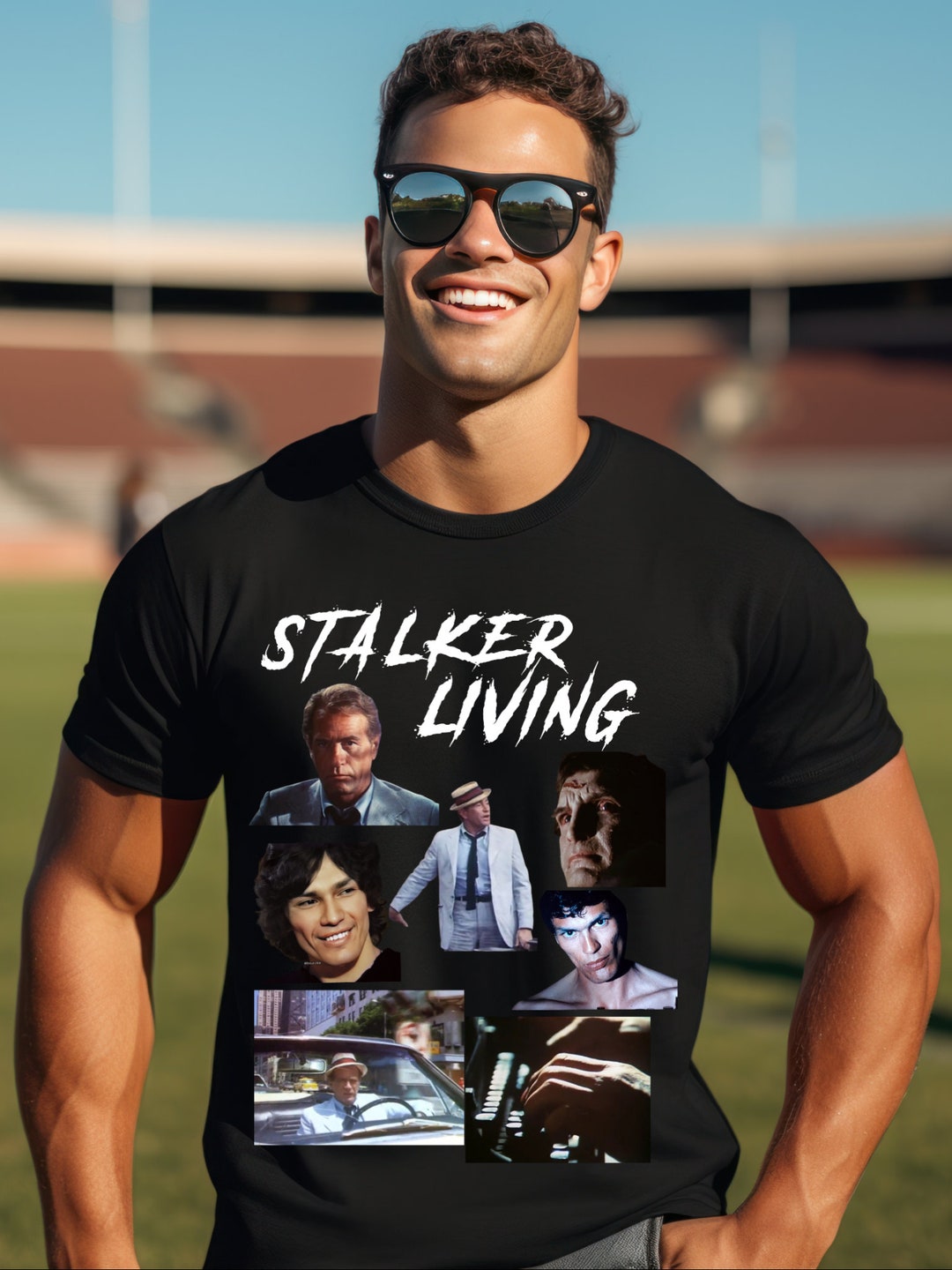 Kolchak the Night Stalker T-shirt, Stalker Living Shirt, Carl Kolchak ...