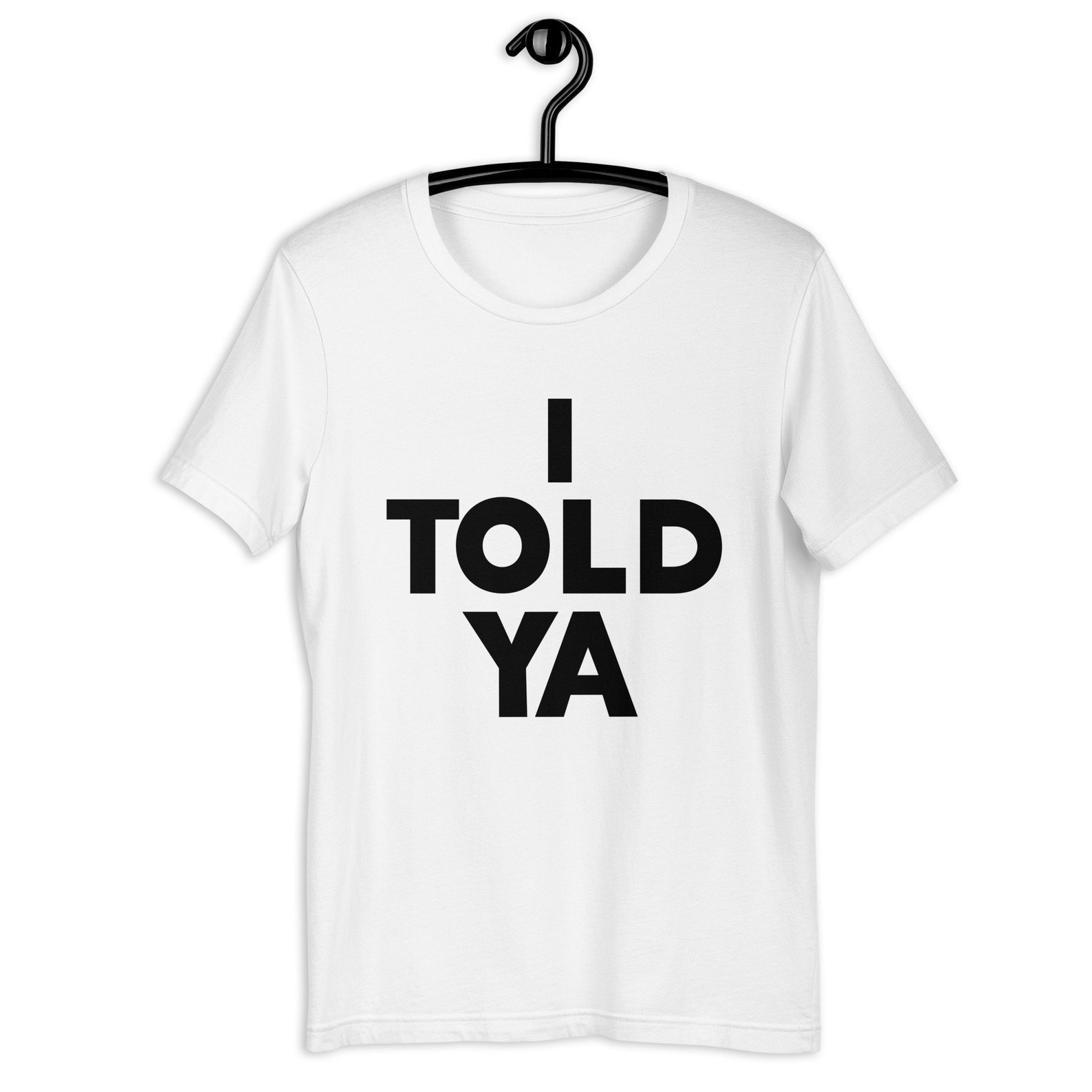 I Told YA Challengers Movie Tee, Zendaya, I TOLD YA Unisex T-shirt, I ...