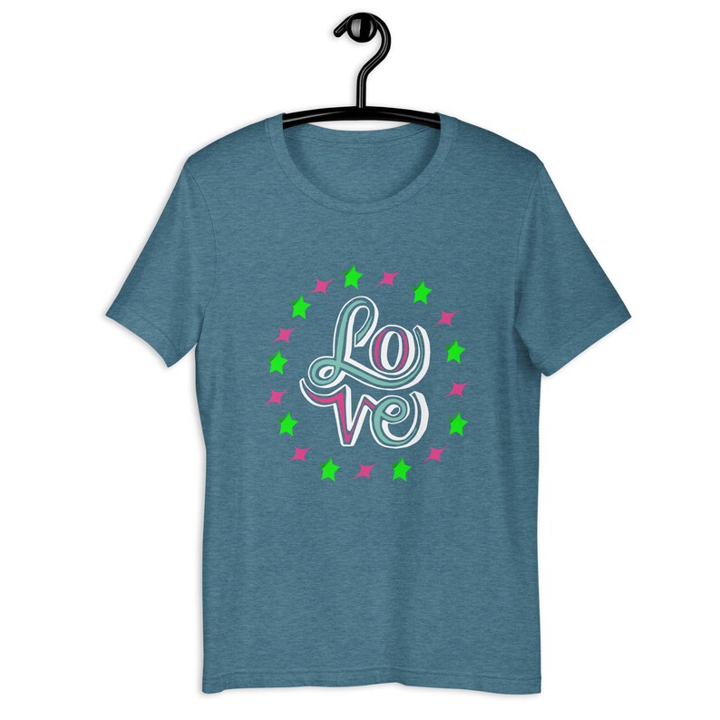 Love Shirt, Love Star Shirt, Self Love Shirt, Love T-shirt, T-shirt ...