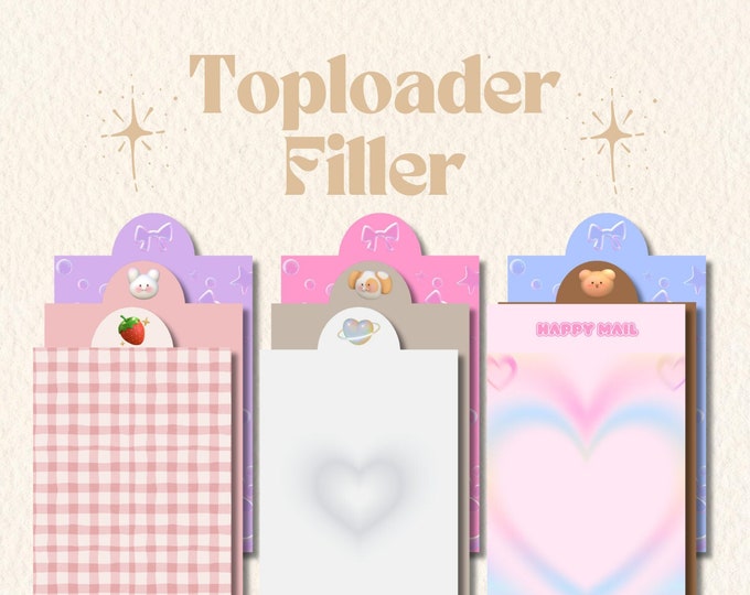 Internet Window Toploader Fillers - Etsy