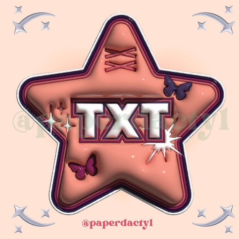 Custom 3D KPOP Name Board - Concert Slogan/picket Design [DIGITAL ...