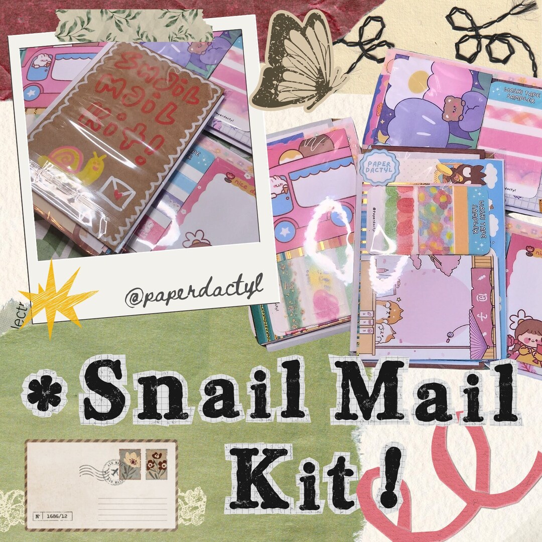 Snail Mail Penpal Kit - Etsy