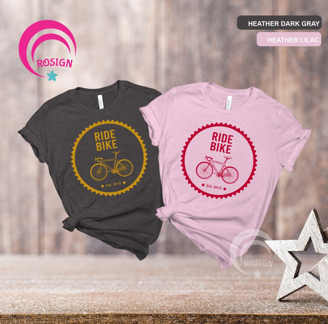 Ride Bike Shirt Cyclist Shirt Rider Shirt Bicyclist - Etsy